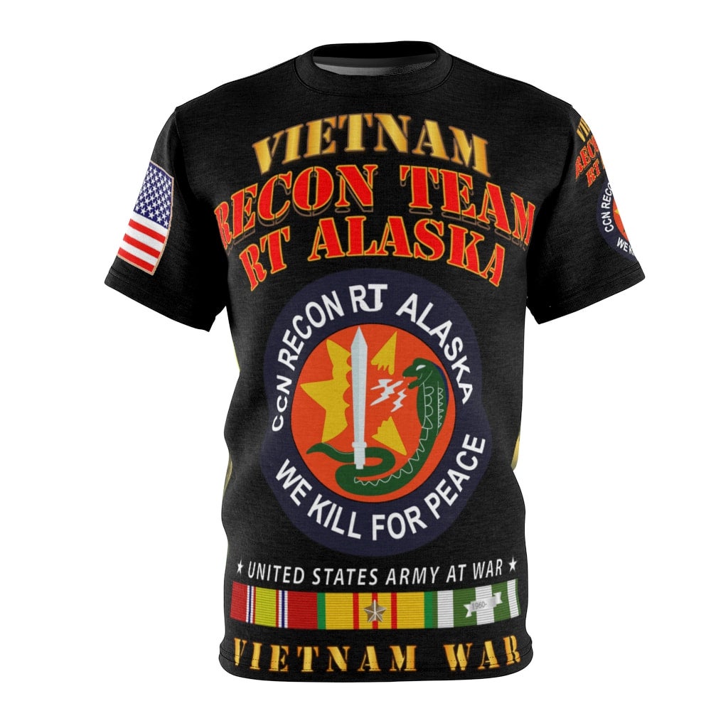 All Over Printing Army Special Forces Recon Team Rt Alaska With